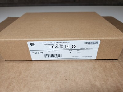 NEW (Sealed) Allen-Bradley 1756-OA16 Series A ControlLogix 16 Point D/O ...