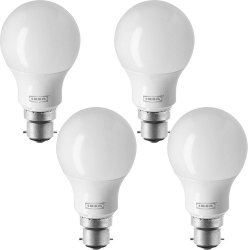 LEDARE IKEA LED bulb B22 806 lumen globe opal white 60W Energy Saver A+ ...
