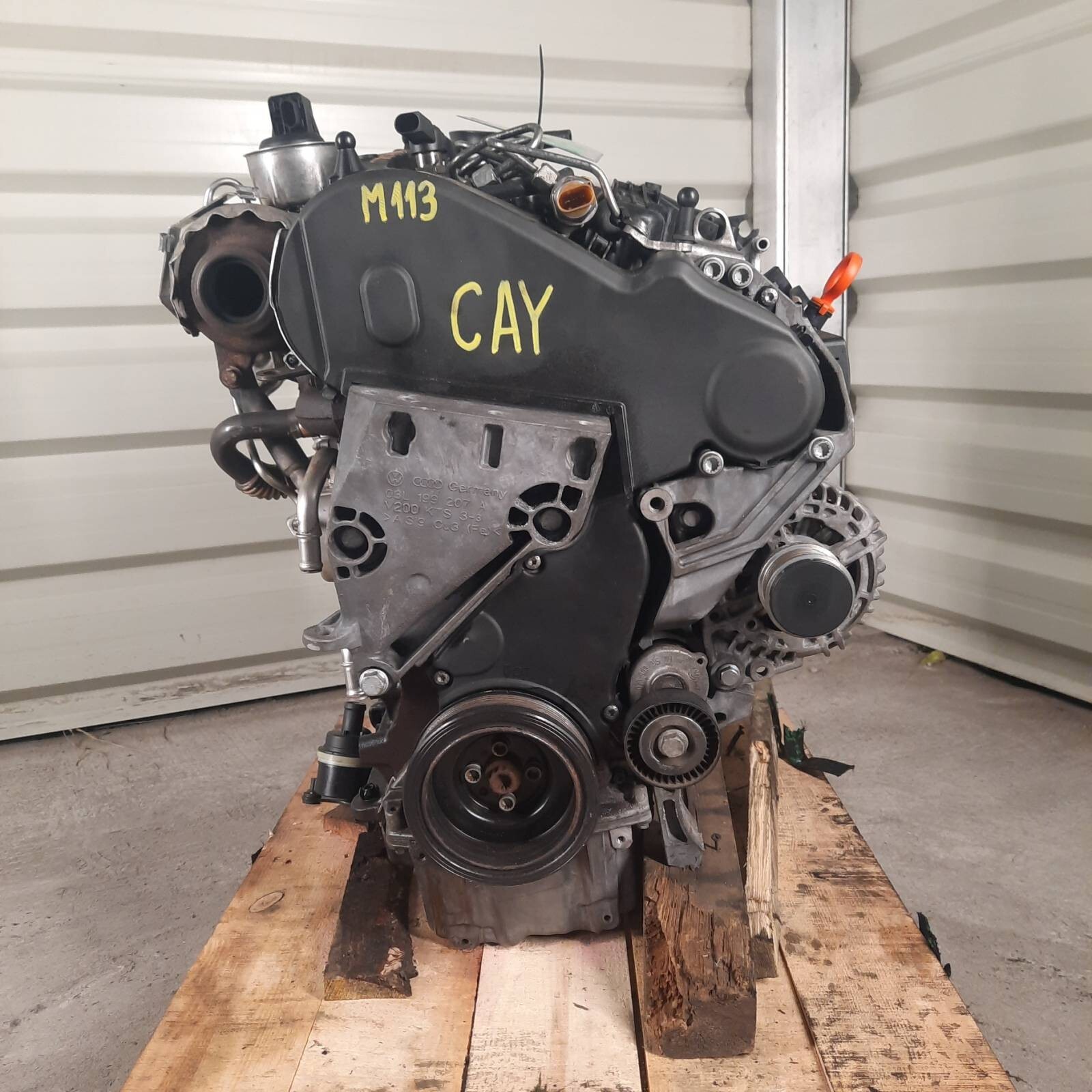 ⭐️⭐️⭐ Motor CAY CAYC CAYB 1.6TDI VW SKODA SEAT AUDI 65TKM KOMPLETT ⭐️⭐️ ...