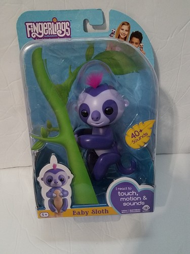 FINGERLINGS BABY SLOTH NEW SEALED #3752 | eBay