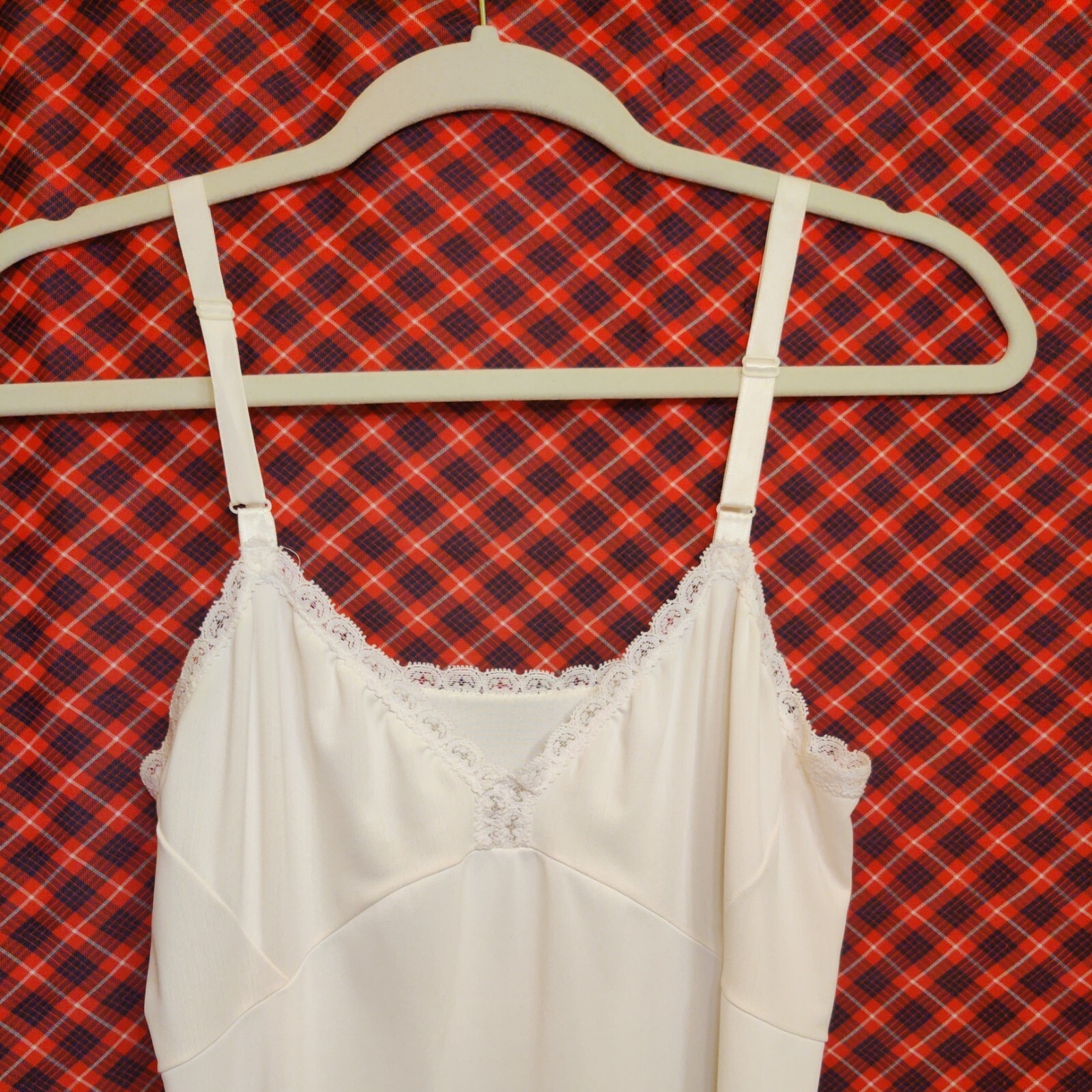 Shadowline Womens Nylon Full Slip Lace Accents Ivory … - Gem