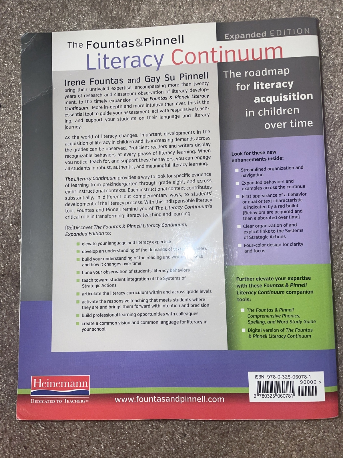 The Fountas and Pinnell Literacy Continuum : A Tool for Assessment ...