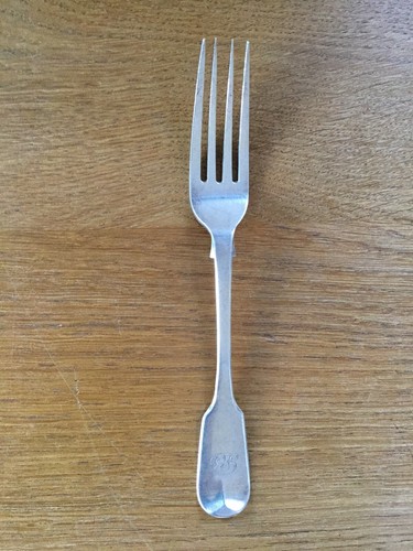 ANTIQUE SOLID SILVER FIDDLE PATTERN FORKS LONDON 1845 | eBay