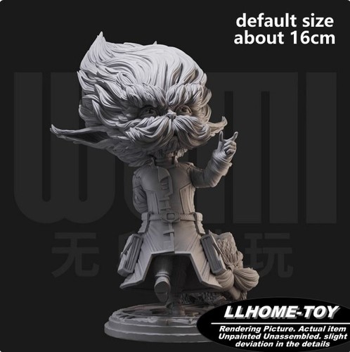 Game Heimerdinger Inventor Resin 3D Print GK Figure DIY Model Unpainted ...
