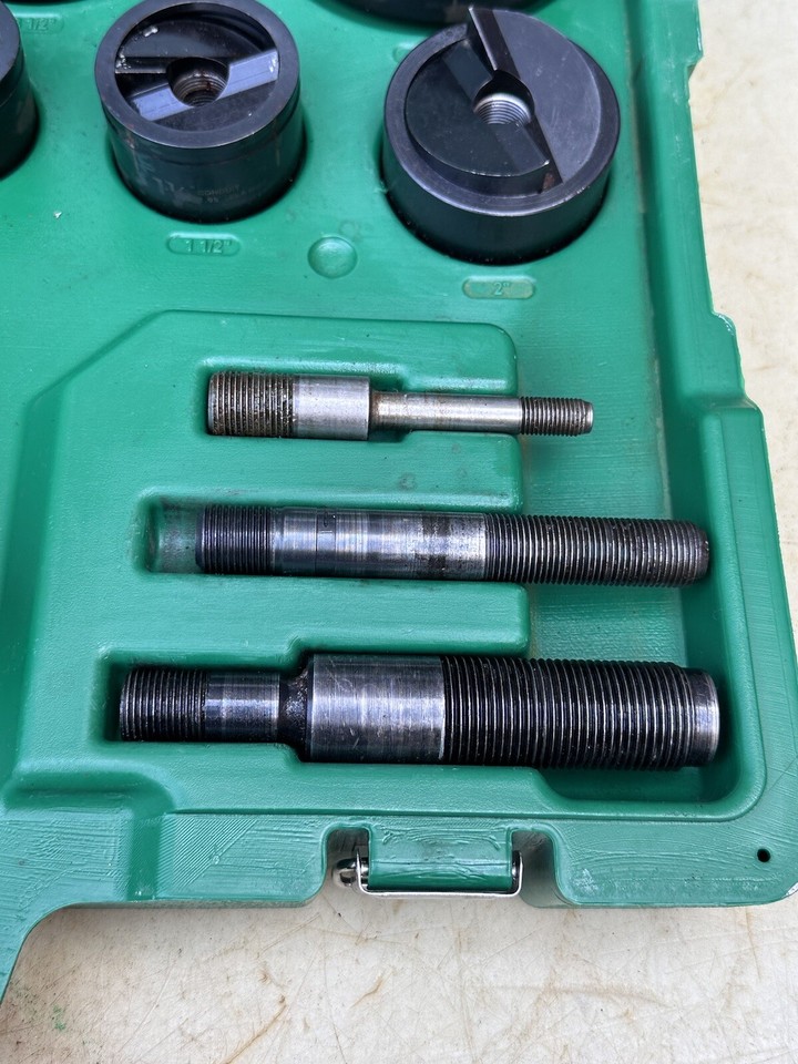 GREENLEE 7310 SB 11-Ton Hydraulic Knockout KO Punch & Die Set 1/2 to 4 ...