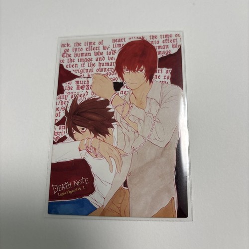 Death Note Trading Card Yagami Light 25 Near Mint Individual Card | eBay