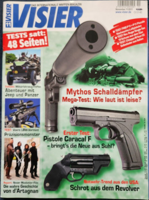 Visier Magazine November 2011, The International Weapons Magazine ...