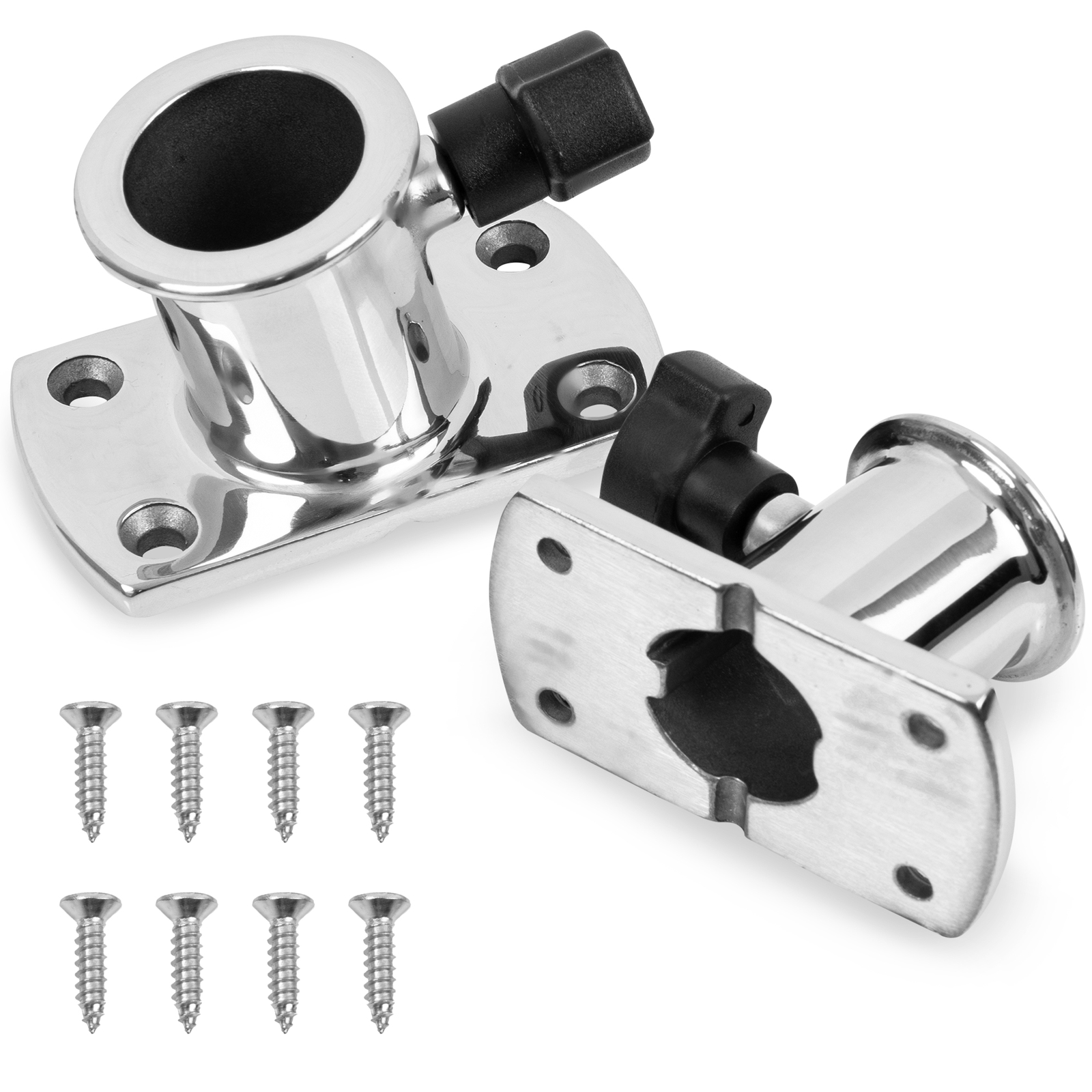 Boat Rail Fitting for Bimini Top Extension Base 316 Stainless Steel ...