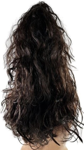 Nina Collection Women's Long Curly Clip-In Hair Wig 18 inches, Brown | eBay