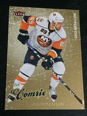 MIKE COMRIE 2008-09 Fleer Ultra GOLD MEDALLION #47 ~ new york islanders ...