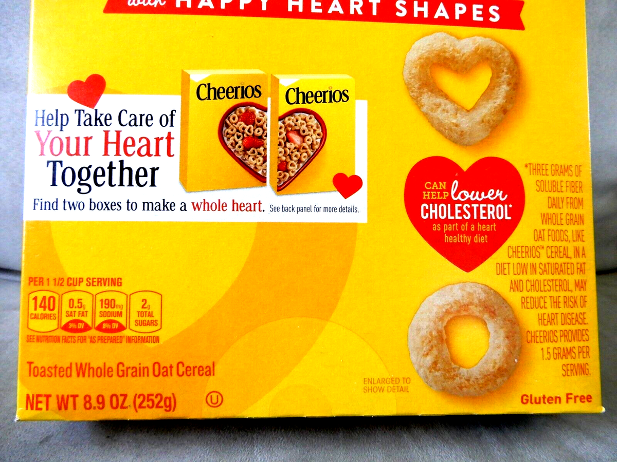 Cheerios Box Heart