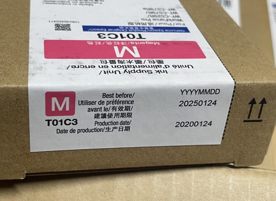 Lot of 24! Epson WorkForce Pro WF-C579R WF-529R MFP MAGENTA INK ...