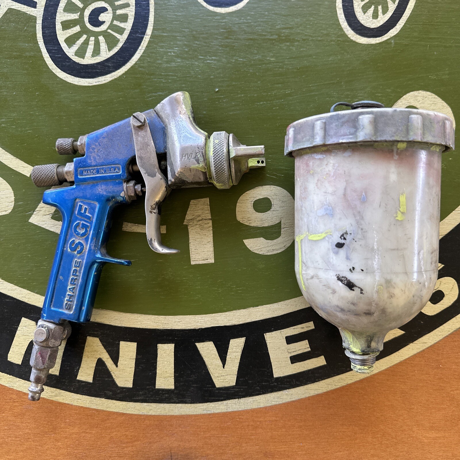 Sharpe SGF98 HVLP Gravity Feed Spray Gun for sale online | eBay