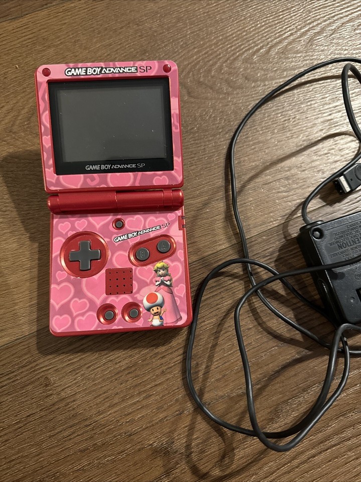 Nintendo Game Boy Advance SP Handheld System - Flame Red | eBay