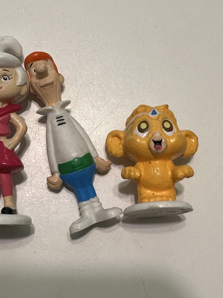 Vintage 1990 APPLAUSE JETSONS PVC FIGURES Squeep Jane Elroy Judy George ...