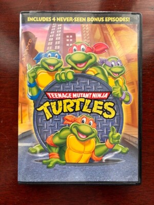 Vintage Teenage Mutant Ninja Turtles Original Cartoon 1987 Series TV ...