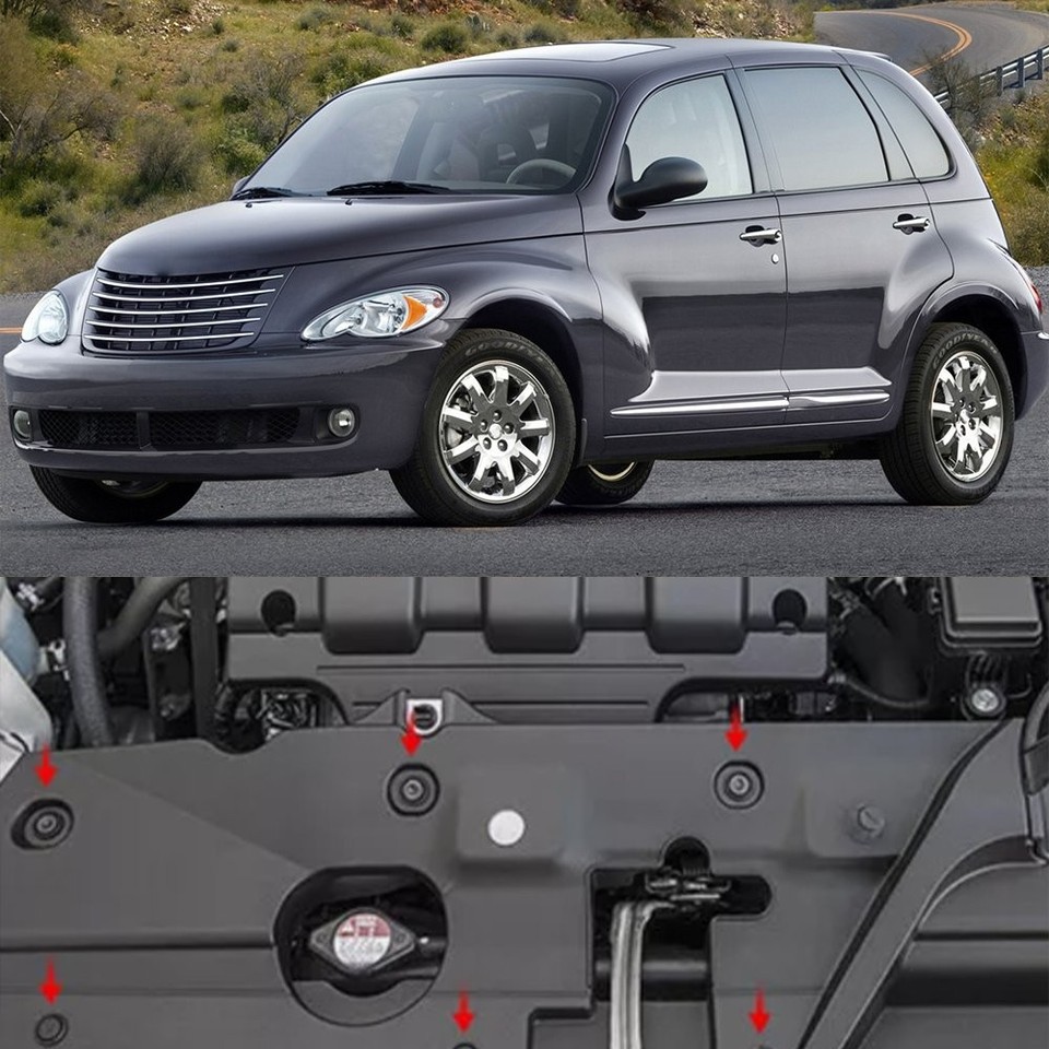 Fit 8mm Bumper Hole Retainer Fastener Rivets Fender Push Pins 1200Pcs ...