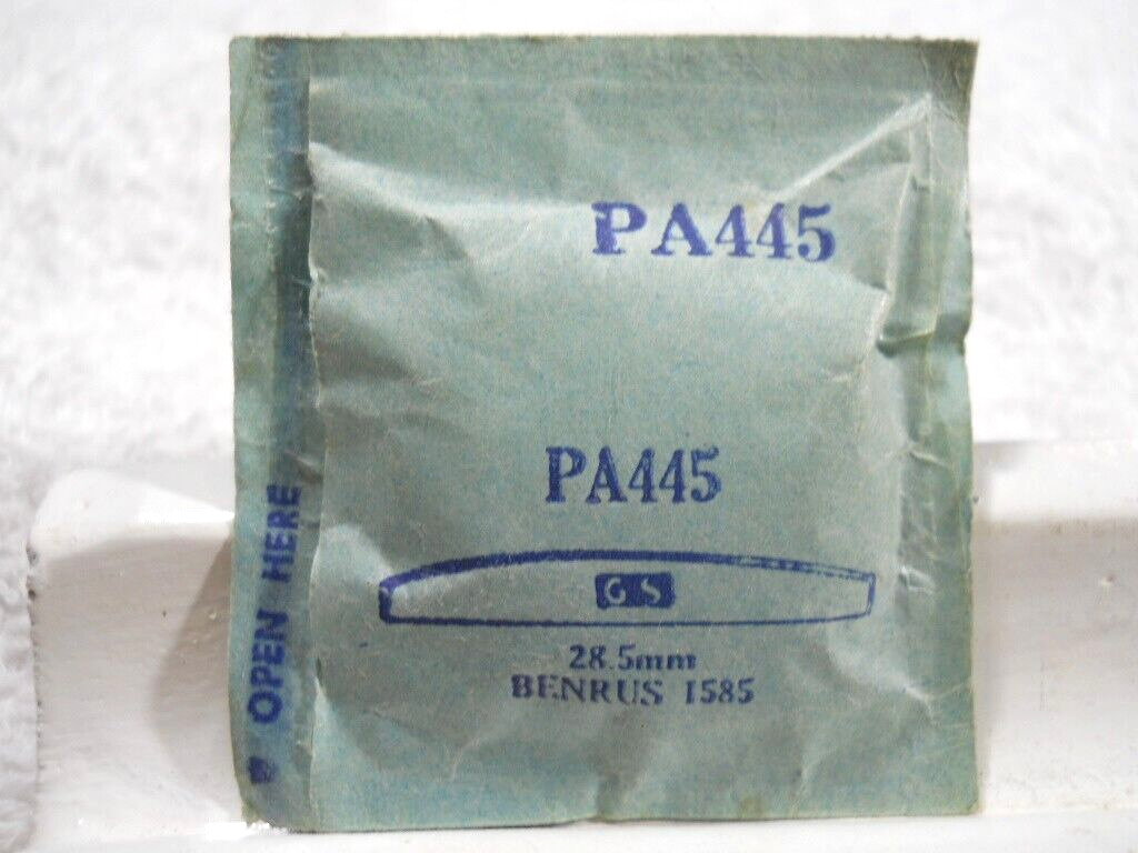GS PA445 Watch Crystal Fit Benrus 1585 7575 Wyler 1123 - 28.5 mm ...