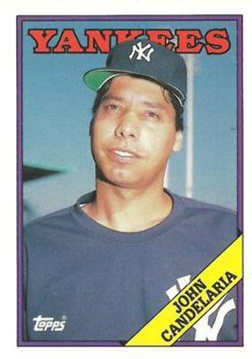 #25T John Candelaria - New York Yankees - 1988 Topps Traded Baseball | eBay