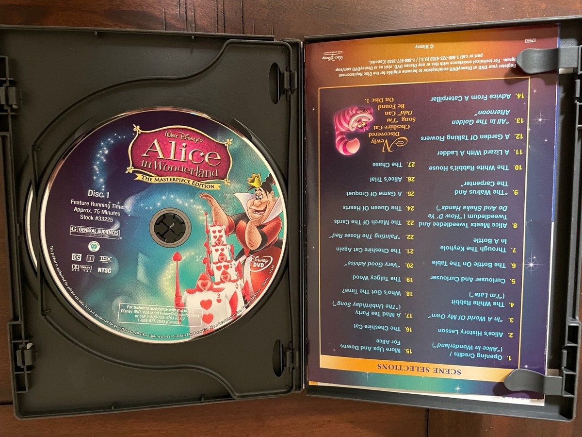 Alice In Wonderland Dvd 2004