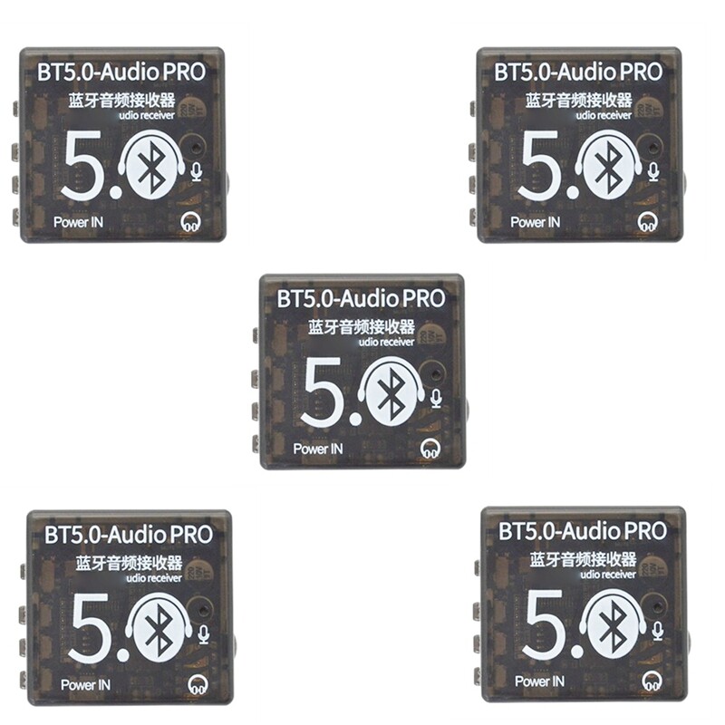 5pcs BT5.0 Audio Per Receiver MP3 Bluetooth Decoder Lossless Car8921 ...