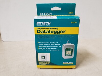 EXTECH 42270 Data Logger,Temperature and Humidity | eBay
