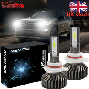 Fits Toyota IQ 2009-> HIR2 HIR1 9012 COB LED Headlight Bulb Kit 8000 ...