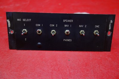 Aircraft Nav Control Panel w/Switches | eBay