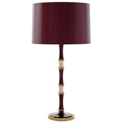 Robert Abbey Kane 1Lt Table Lamp, Sugar Plum Rose Water/Brass - SM71RWX ...