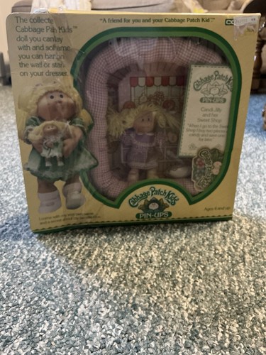 Vintage 1983 Cabbage Patch Pin Ups Doll Candi Jilly& Her Sweet Shop Coleco #3934 | eBay