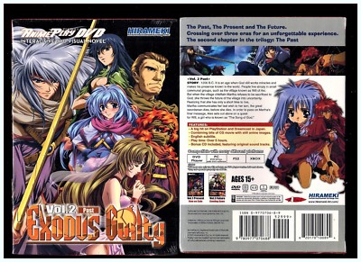 Exodus Guilty Vol. 2: Past - Brand New Interactive DVD Visual Novel | eBay