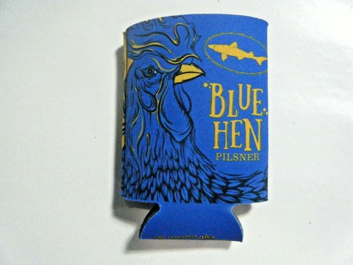 DOGFISH HEAD BEER CAN OR BOTTLE KOOZIE BLUE HEN HENS PILSNER ELENA ...