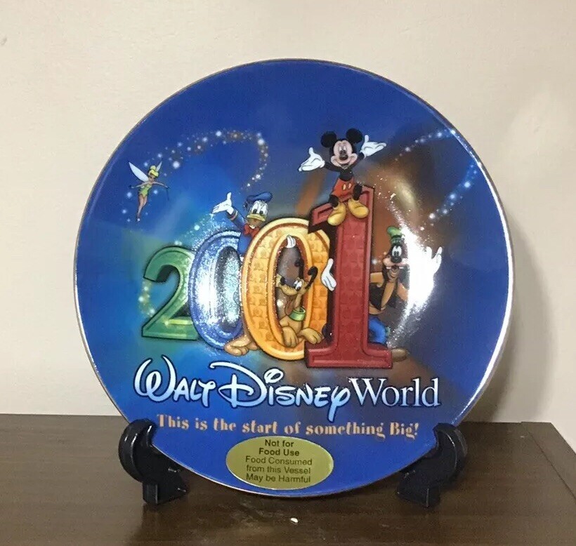 Walt Disney World 2001 Collectible Plate This Is the Start of Something ...