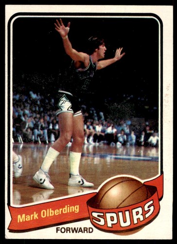 1979-80 TOPPS; MARK OLBERDING SAN ANTONIO SPURS #98 (T111) | eBay