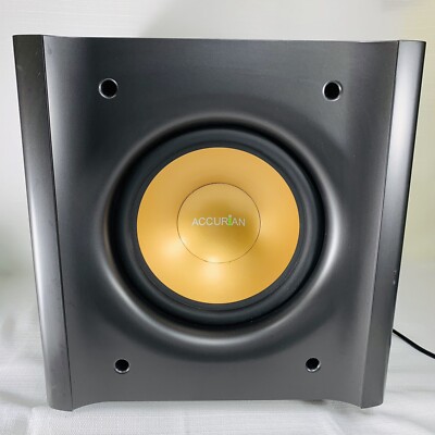 Accurian Sub Subwoofer ASW-5060 125 Watt RMS Speaker 8" great sound ...