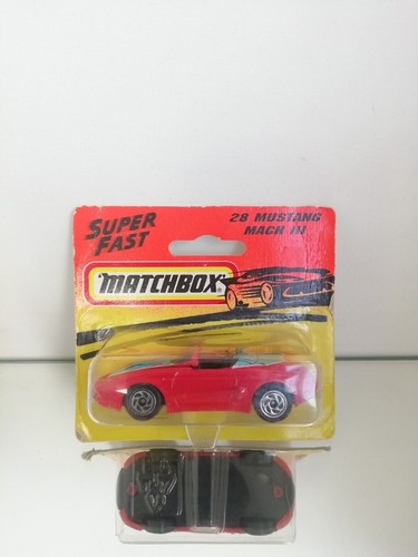 Matchbox Superfast No 28 Ford Mustang Mach III sur Blister | eBay
