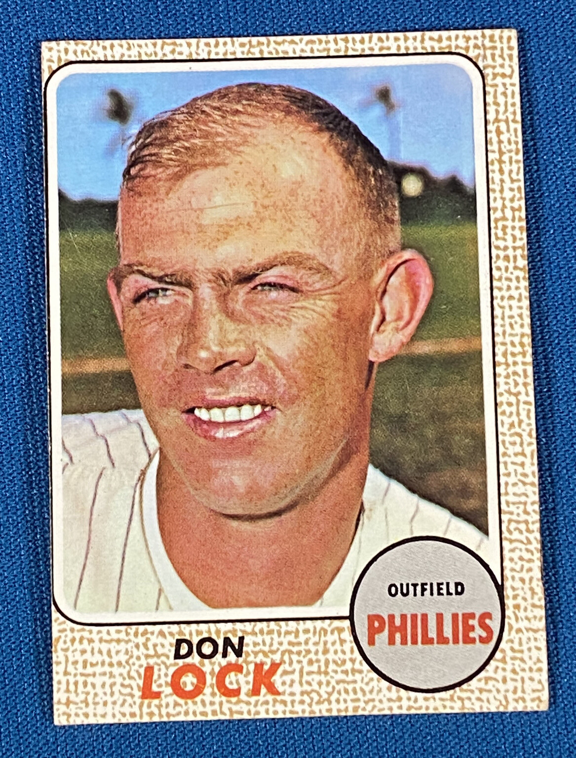 1968 Topps Don Lock Baseball Card #59 VG Philadelphia Phillies | eBay