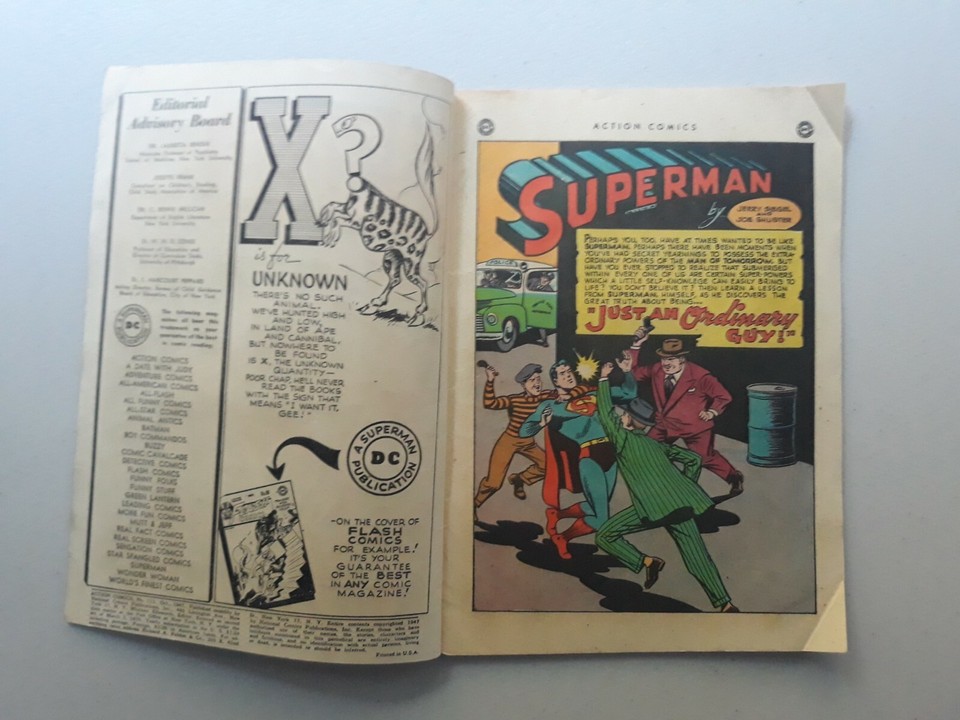 Action Comics 113 DC Comics Golden Age Superman 1947 | eBay