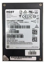 HGST Ultrastar SS200 960GB SAS 2.5" SSD SDLL1DLR-960G-CCA1 0TS1396 ...