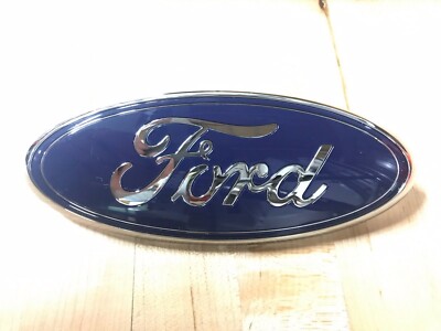 Ford Badge and Name Plate Part Number 5354548 BLUE OVAL BADGE EMBLEM | eBay