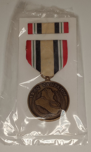 OIF Iraqi Service Medal - Full size with Ribbon | eBay
