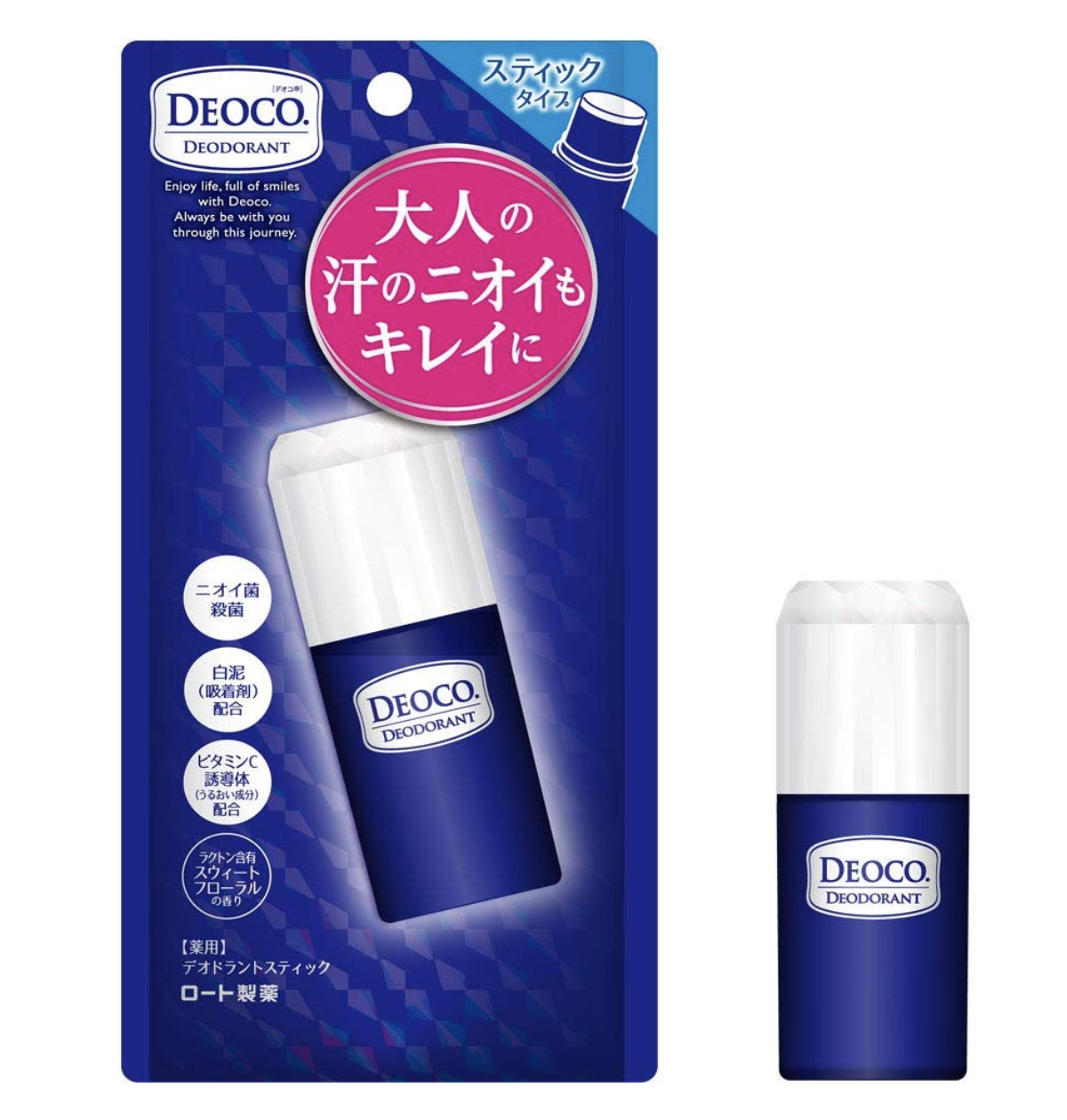 DEOCO Deodorant Lactone Sweet Floral Scent Stick 13g from Japan | eBay