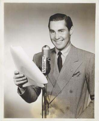 PHILIP REED-ORIGINAL PHOTO-PORTRAIT-CBS RADIO-"UNKNOWN ISLAND" STAR | eBay
