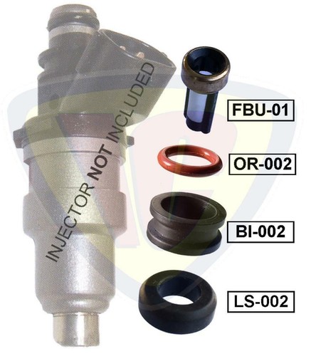 Fuel Injector Repair Kit to suit Toyota Supra MA71 (7MGT-E Turbo) 3.0L ...