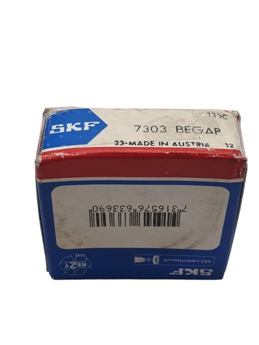 SKF 7303 BEGAP Angular Contact Ball Bearing (NEW) | eBay