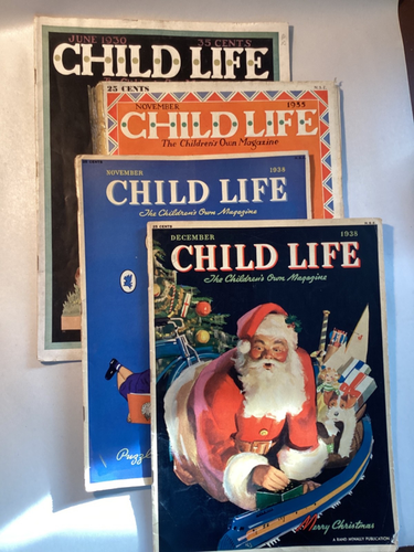 CHILD LIFE MAGAZINE - 4 early issues | eBay