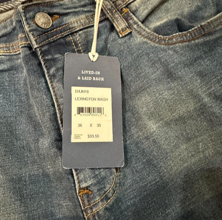 NWT IZOD Lexington Wash Men’s Comfort Jeans-Size 36x30 | eBay