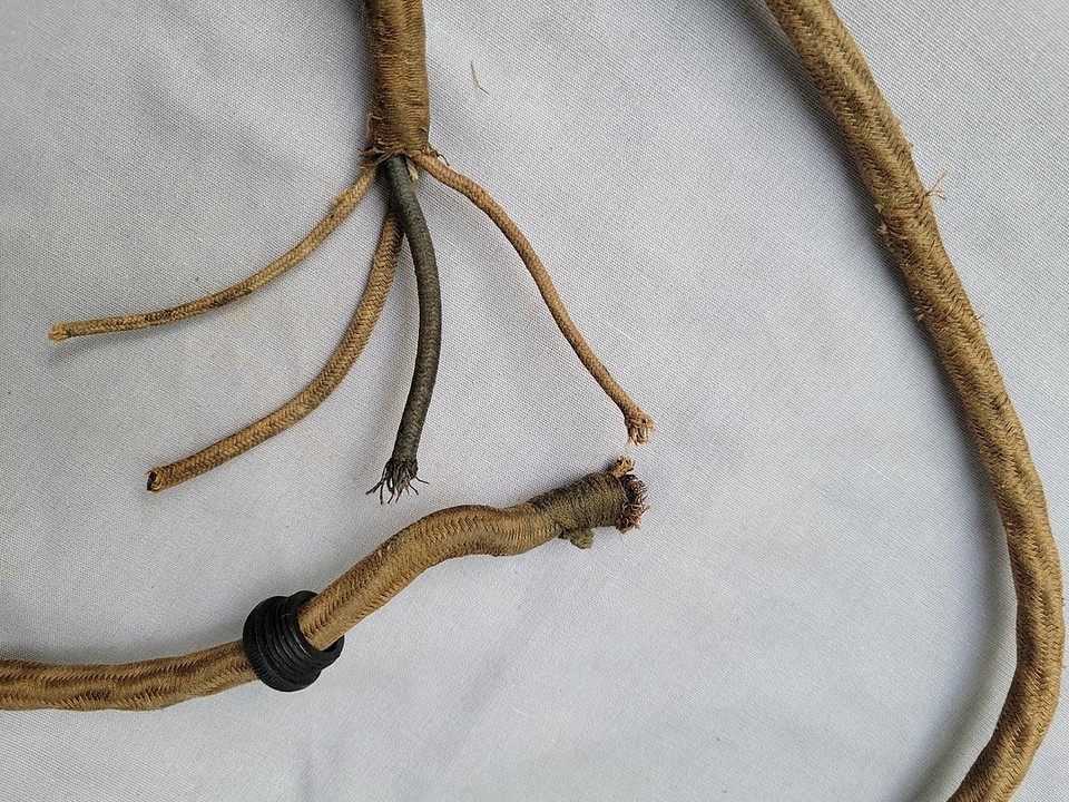 Vintage 1920s Atwater Kent Original DC Power Cord for Breadboard ...