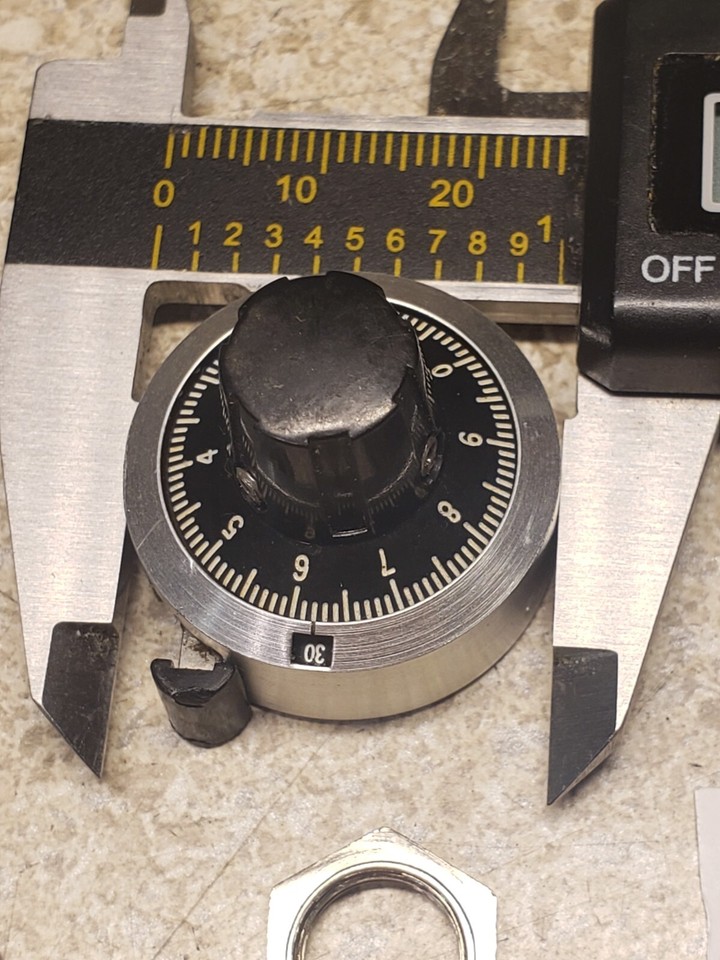 Bourns H-392-3K 30 Turn Counting Dial for 1/4" Dia Shaft | eBay