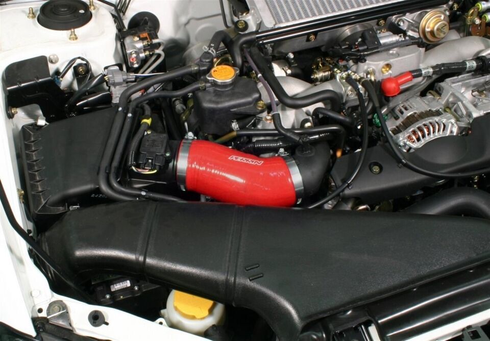 Perrin AFTA-MAF Intake Air Box Hose (Black) for 2002-2007 Subaru WRX ...